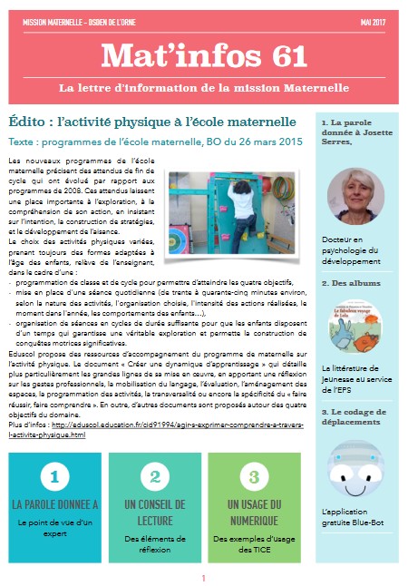 Mat'infos Juin 2017 « Agir, s'exprimer, comprendre à travers l'activité ...
